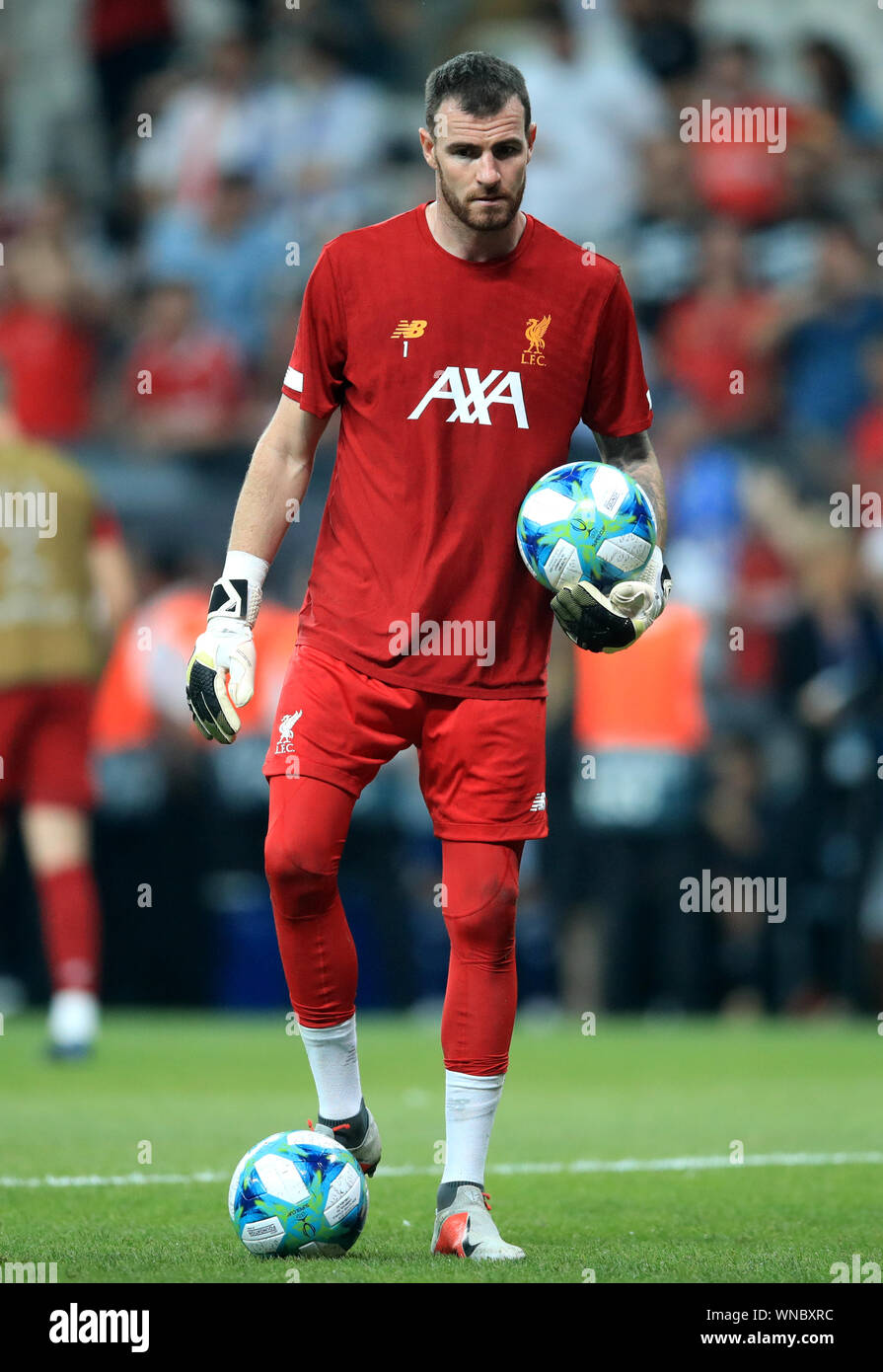 Liverpool goalkeeper Alisson Stock Photo - Alamy