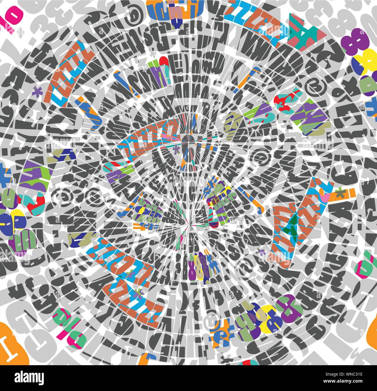 Abstract letters background Stock Vector Image & Art - Alamy