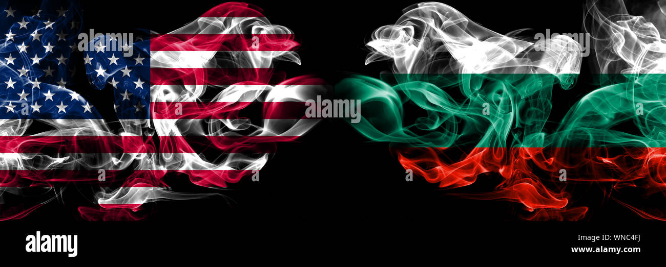 United States of America, USA vs Bulgaria, Bulgarian background ... United States of America, USA vs Bulgaria, Bulgarian background ...