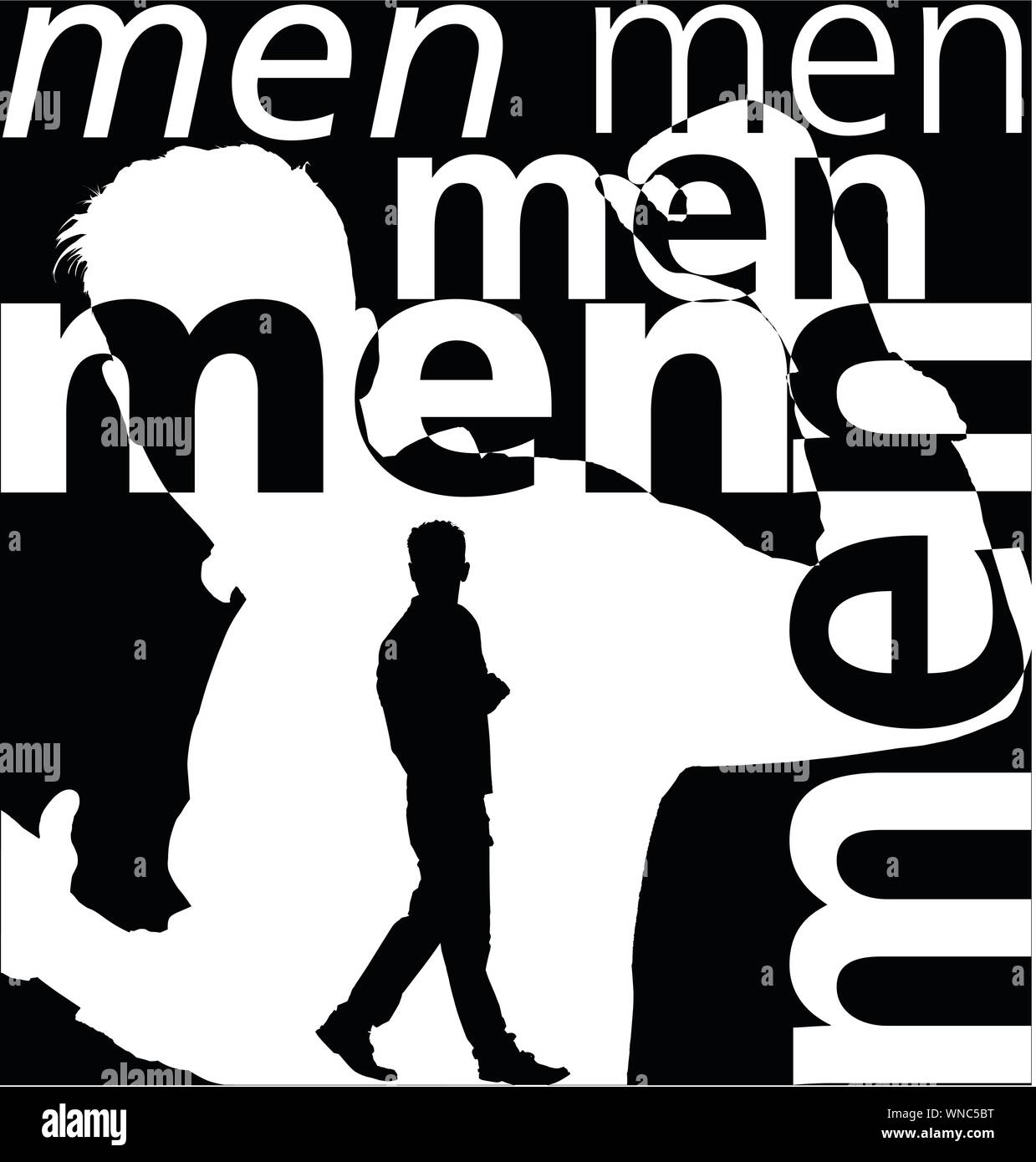 Men. Vector illustration Stock Vector Image & Art - Alamy