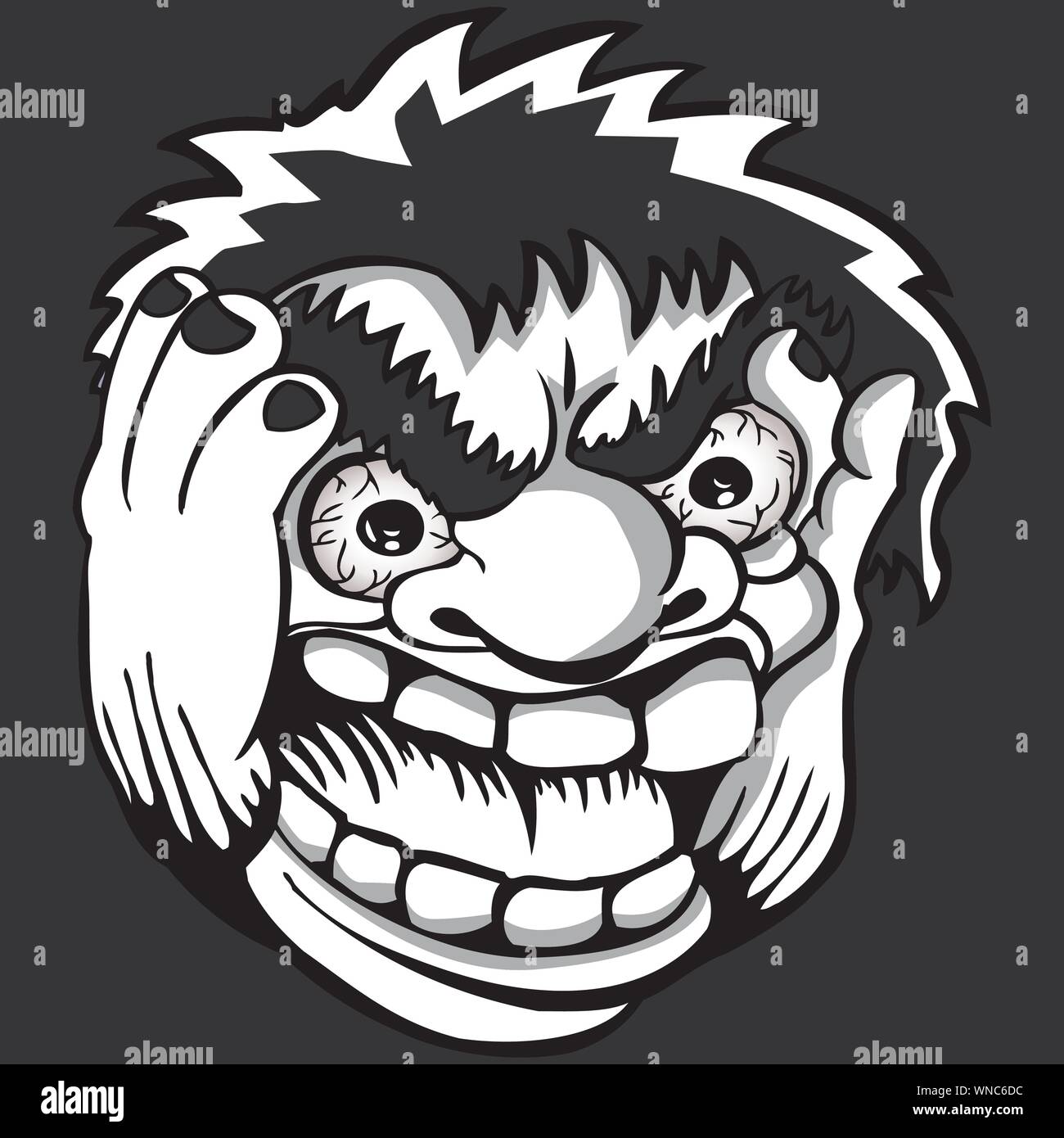 Lunacy Stock Vector Images - Alamy