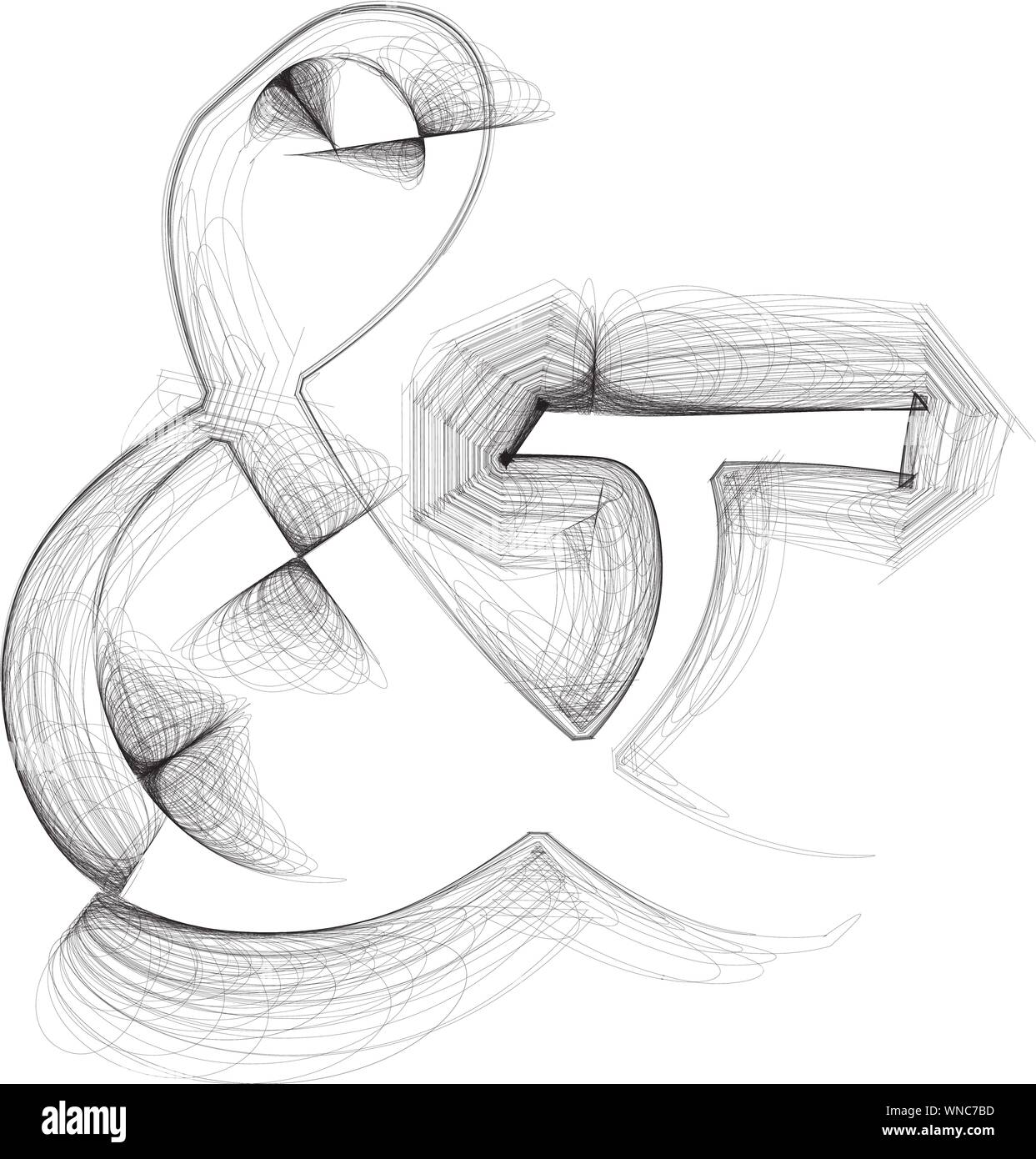 Hand drawn symbol Stock Vector Image & Art - Alamy