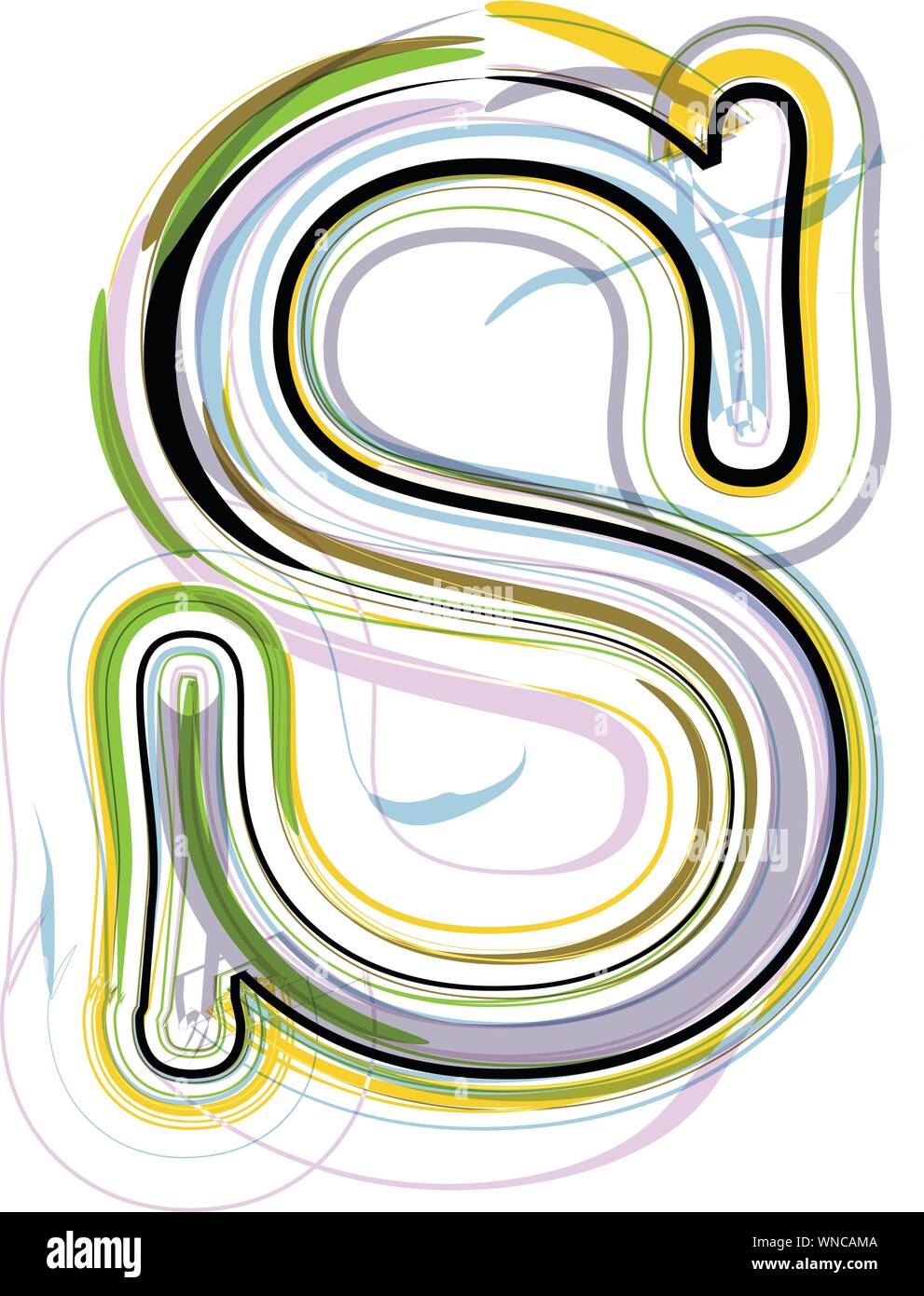 Lettering letter s hi-res stock photography and images - Alamy