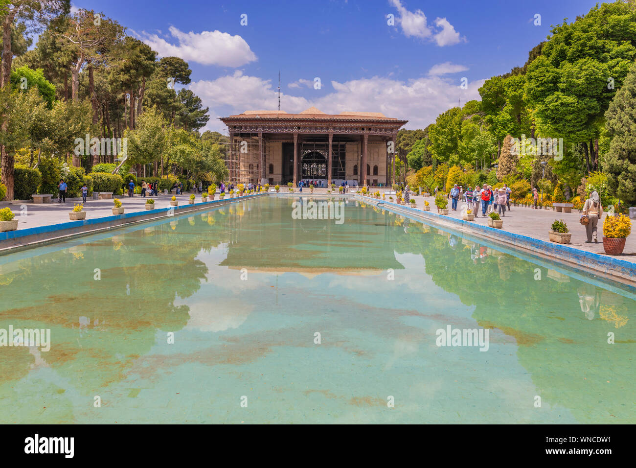 Chehel Sotoun, garden palace, 1647, Isfahan, Isfahan Province, Iran ...