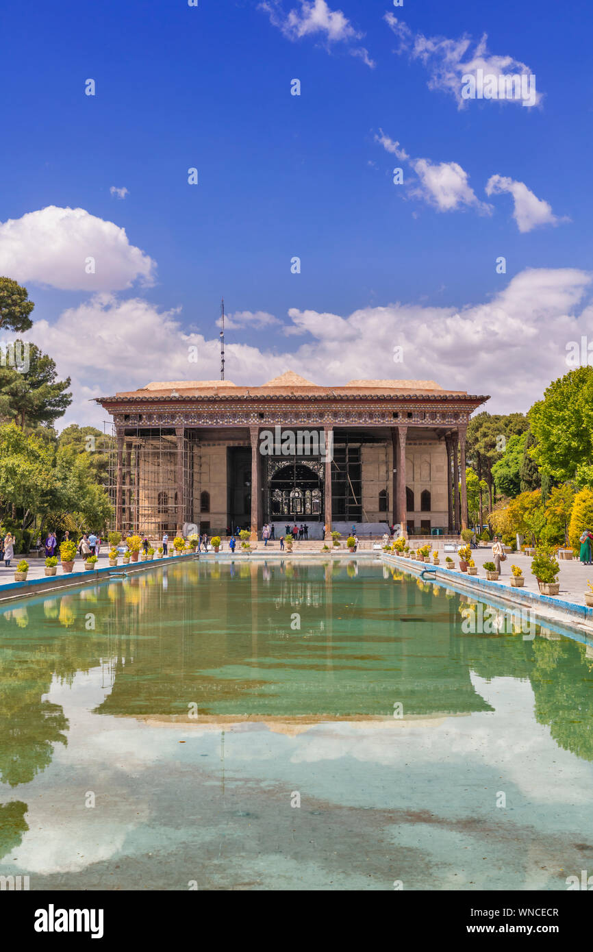 Chehel Sotoun, garden palace, 1647, Isfahan, Isfahan Province, Iran ...