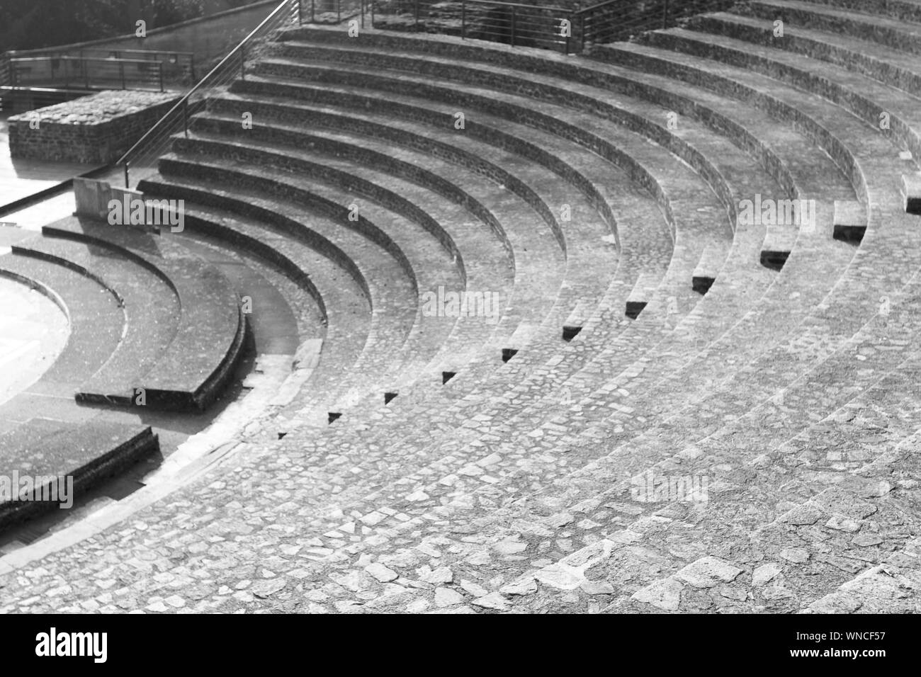 Amphitheater amphitheater amphitheater amphitheater Black and White ...