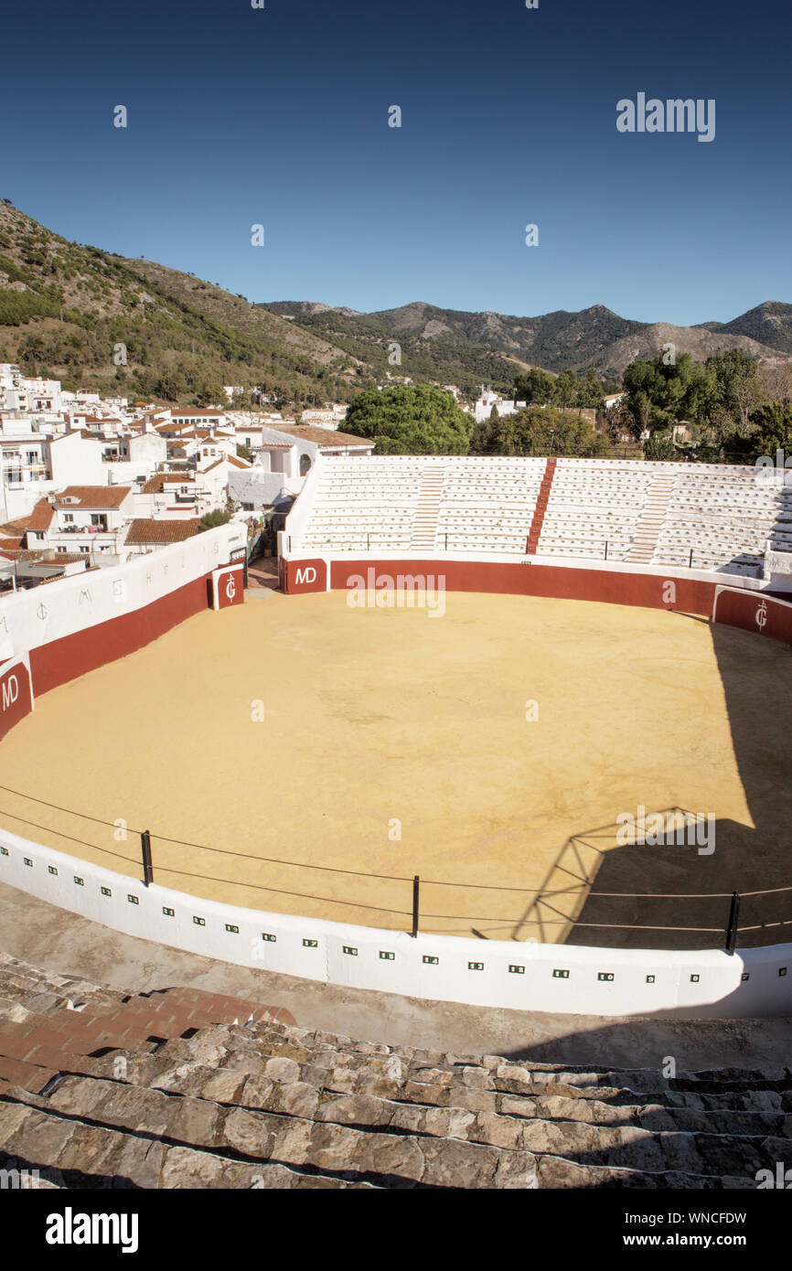 Bullring in spanish town mijas hi-res stock photography and images - Alamy