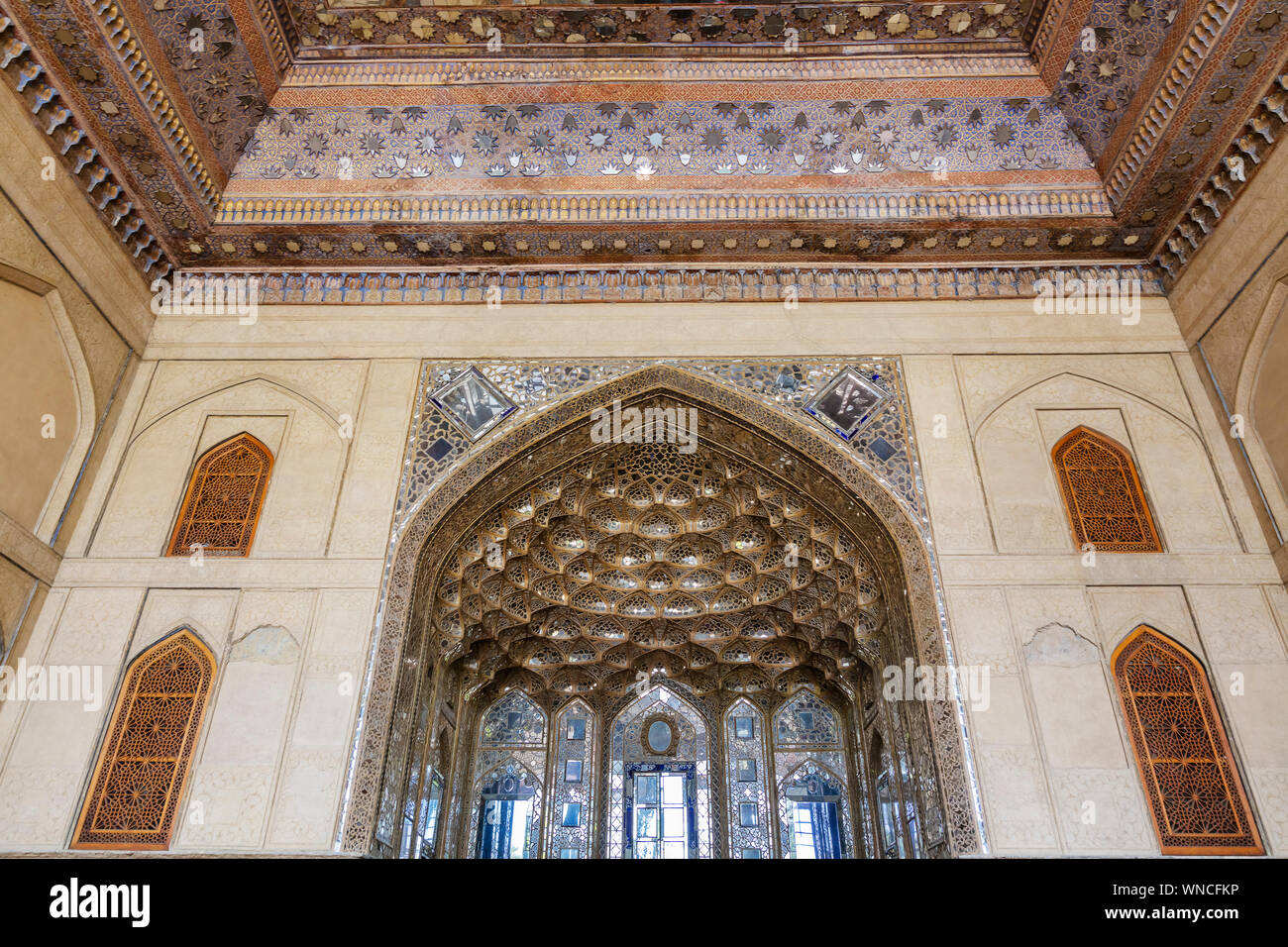 Chehel Sotoun, garden palace, 1647, Isfahan, Isfahan Province, Iran ...