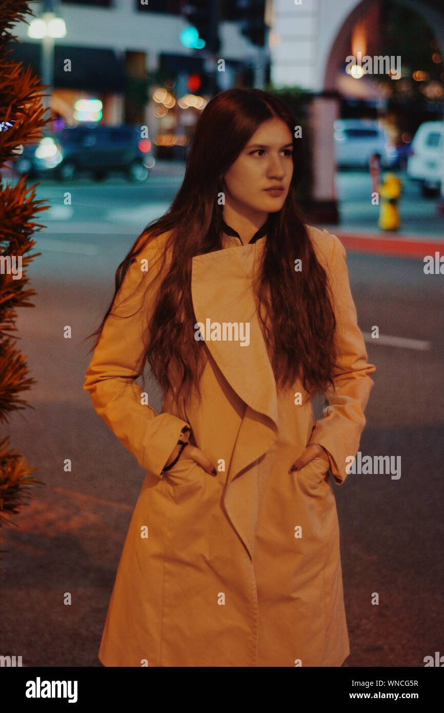 Long overcoat hi-res stock photography and images - Alamy