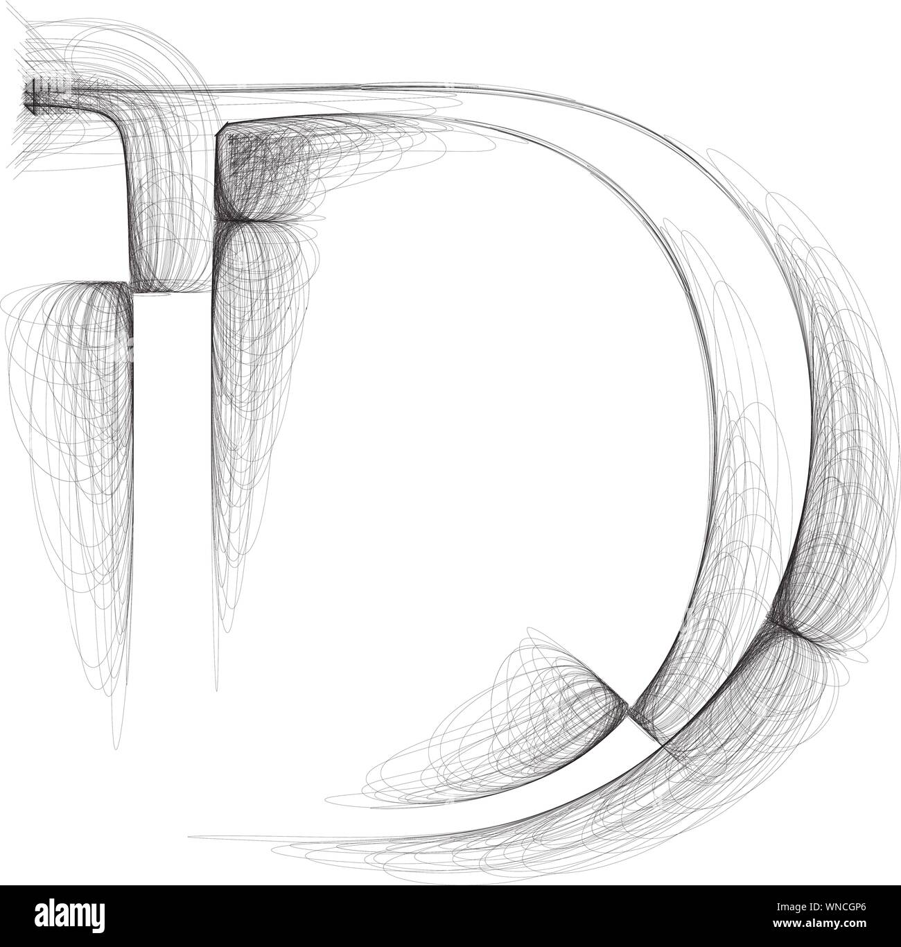 D vector Black and White Stock Photos & Images - Alamy