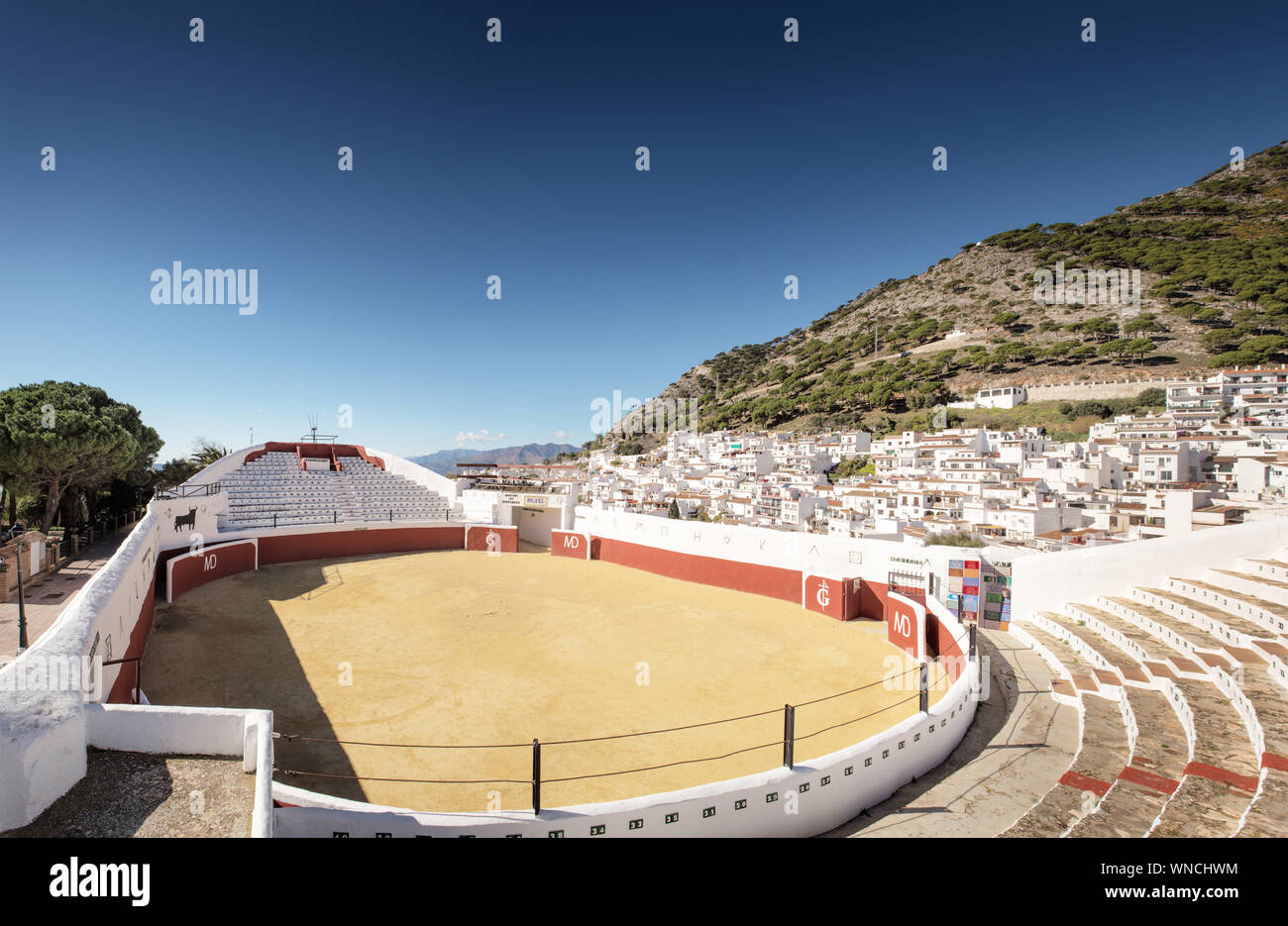 Bullring In Spanish Town Mijas High Resolution Stock Photography and ...