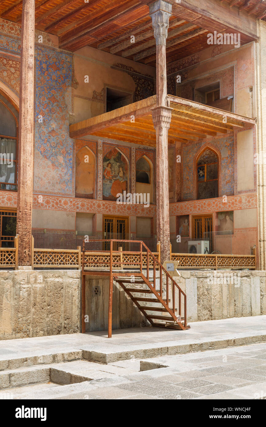 Chehel Sotoun, garden palace, 1647, Isfahan, Isfahan Province, Iran ...