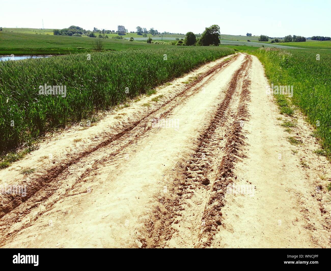 Tracks and fields hi-res stock photography and images - Alamy