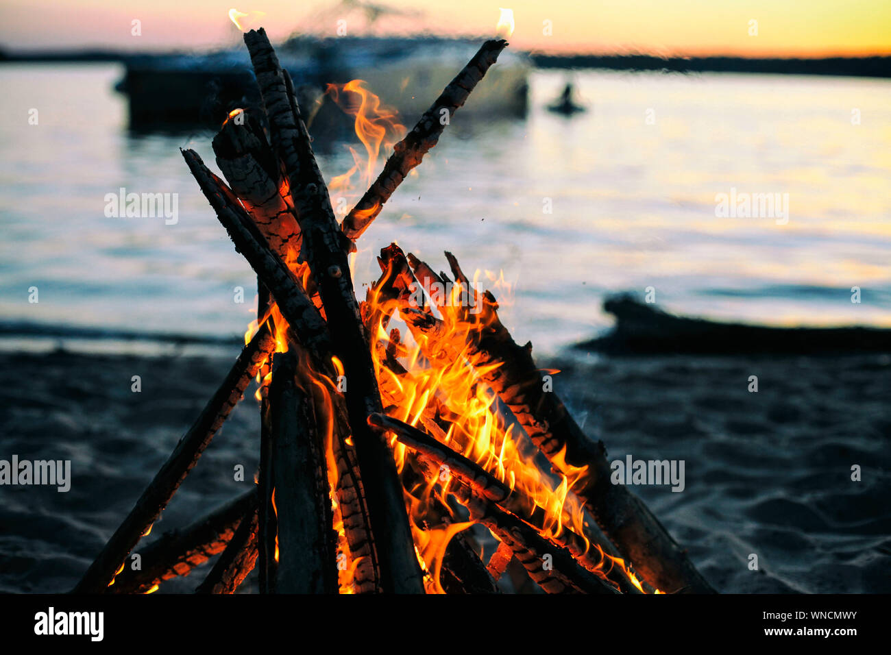 Campfire Beach High Resolution Stock Photography and Images - Alamy