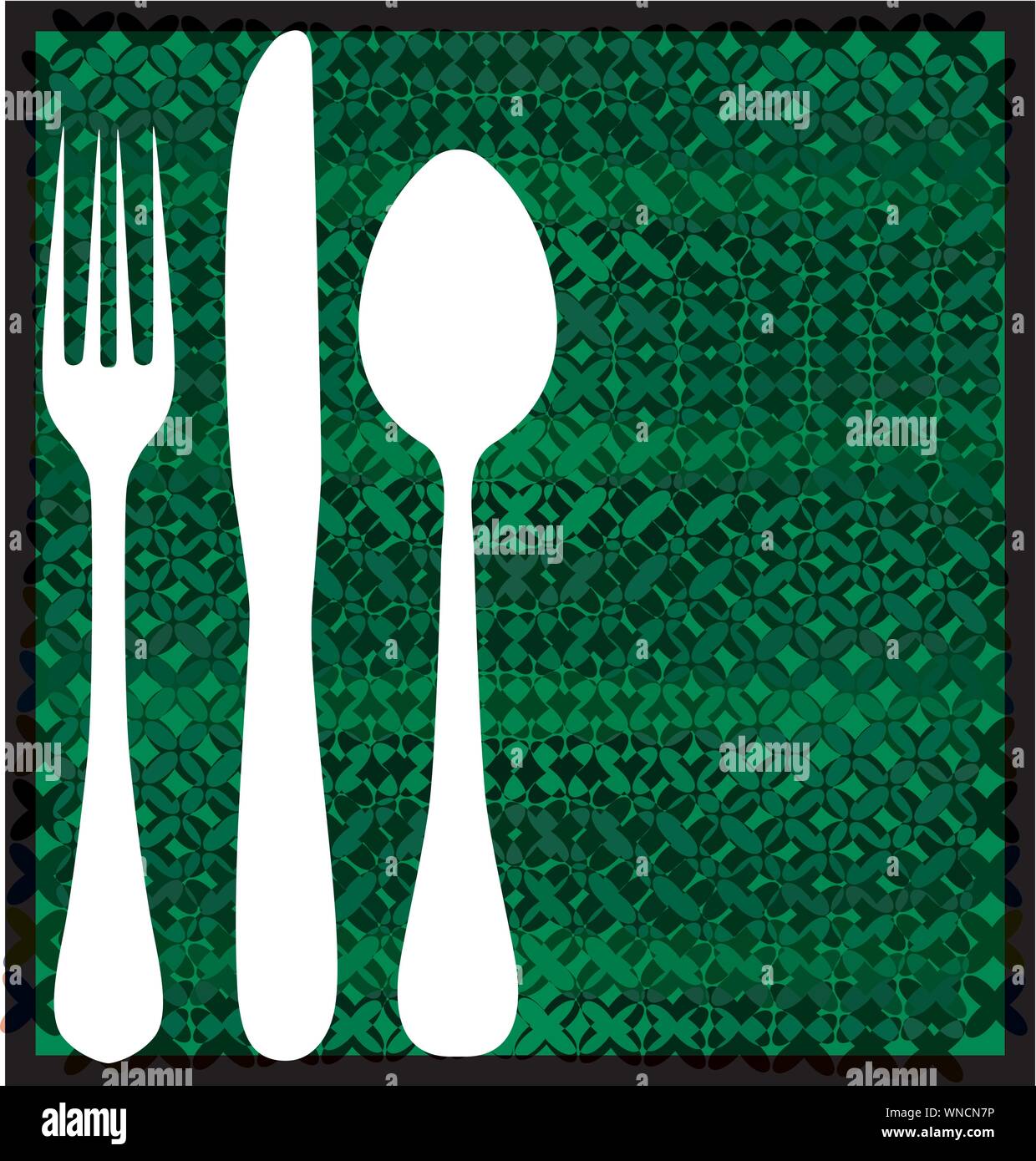 Sign on dessert table Stock Vector Images - Alamy