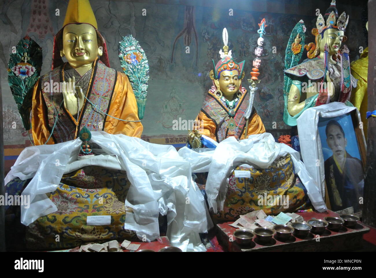 The Shey Monastery or Gompa and the Shey Palace complex are structures ...