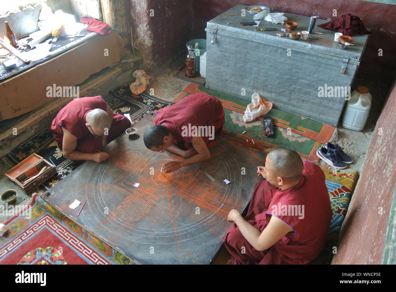The Shey Monastery or Gompa and the Shey Palace complex are structures ...