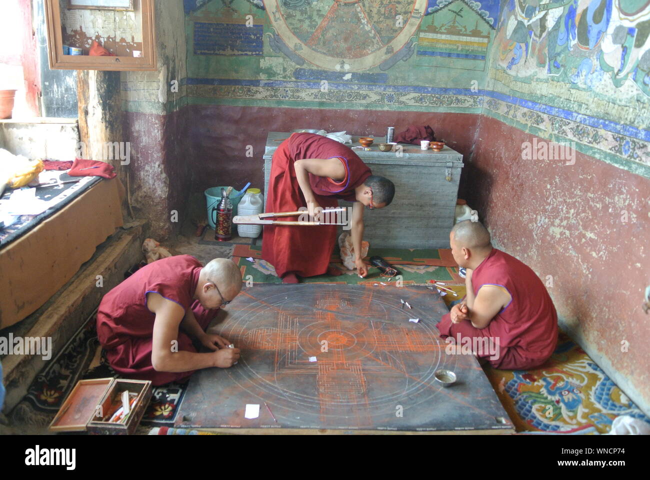 The Shey Monastery or Gompa and the Shey Palace complex are structures ...