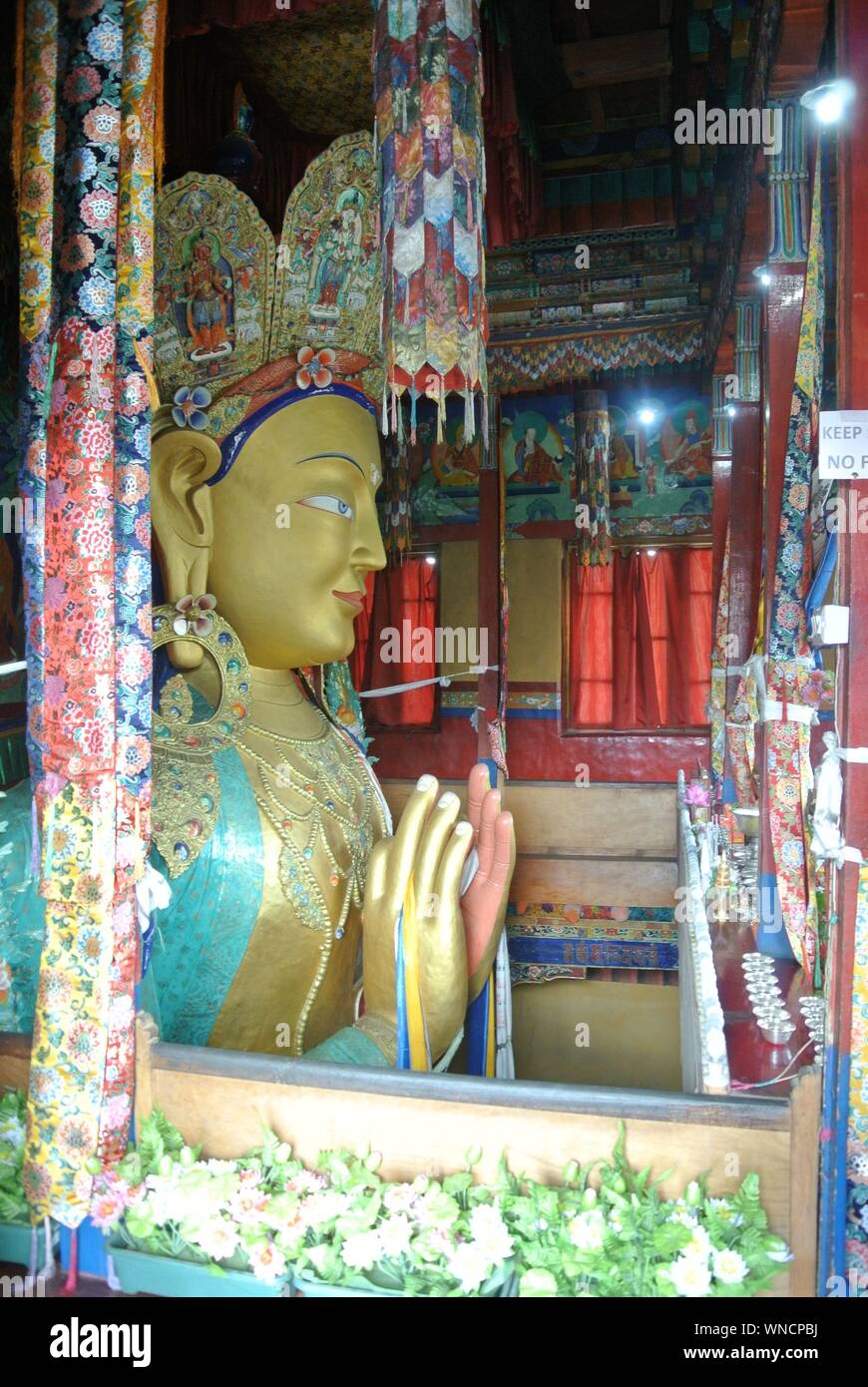 The Shey Monastery or Gompa and the Shey Palace complex are structures ...