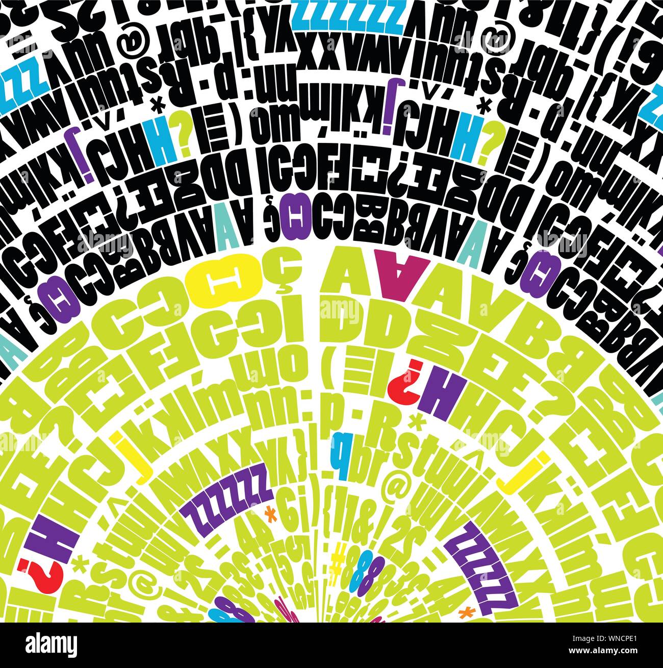 Abstract letters background Stock Vector Image & Art - Alamy