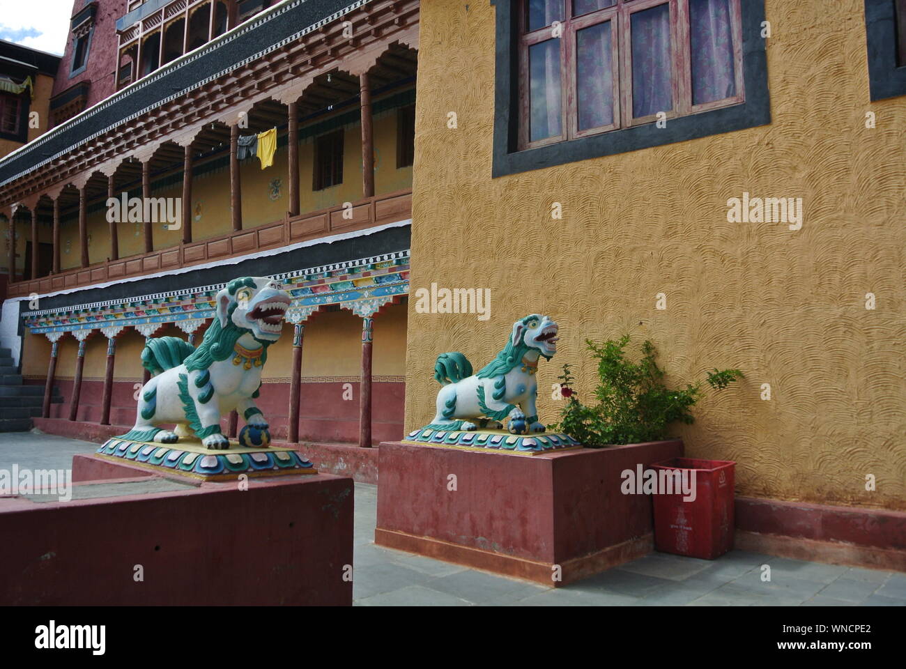 The Shey Monastery or Gompa and the Shey Palace complex are structures ...