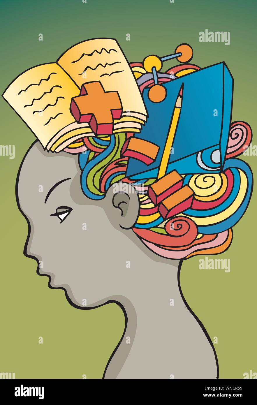 Memorizing Stock Vector Images - Alamy