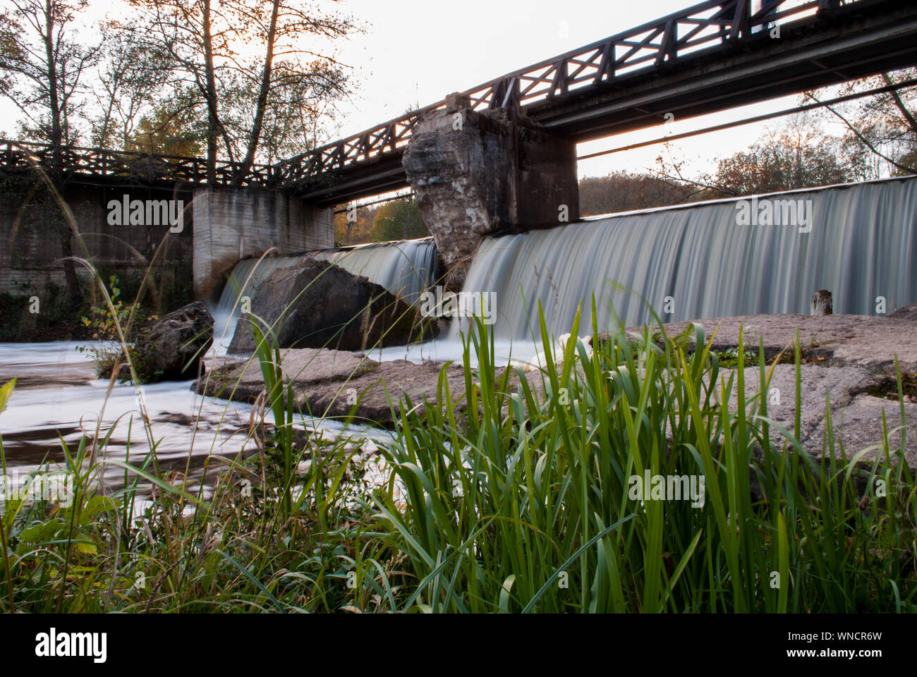 Built over waterfall hi-res stock photography and images - Alamy