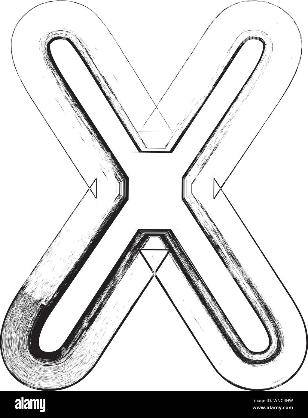 Letter X High Resolution Stock Photography and Images - Alamy