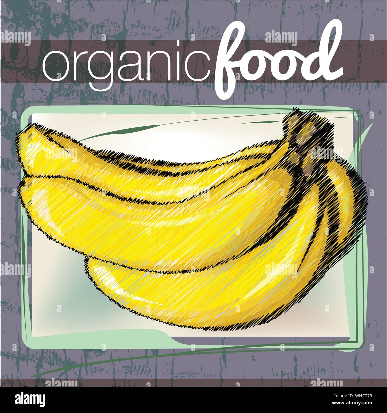 Organic Food illustration Stock Vector Image & Art - Alamy