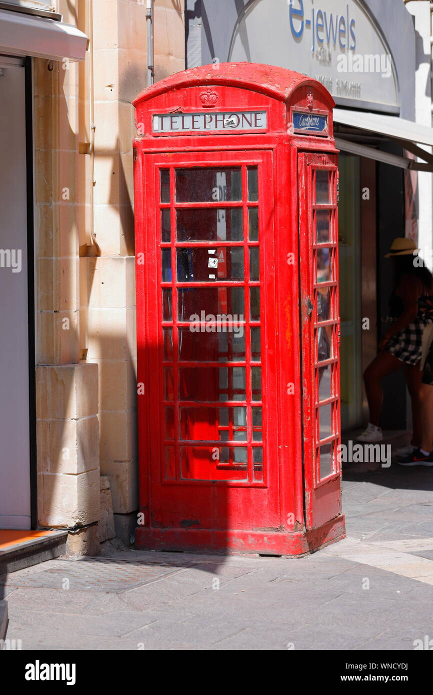 Malta k6 phone box hi-res stock photography and images - Alamy