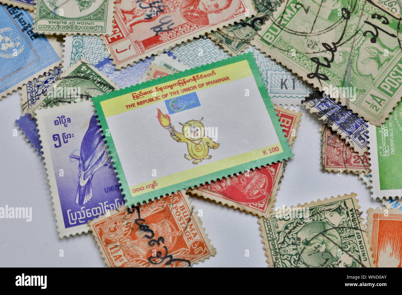 Myanmar passport stamp hi-res stock photography and images - Alamy