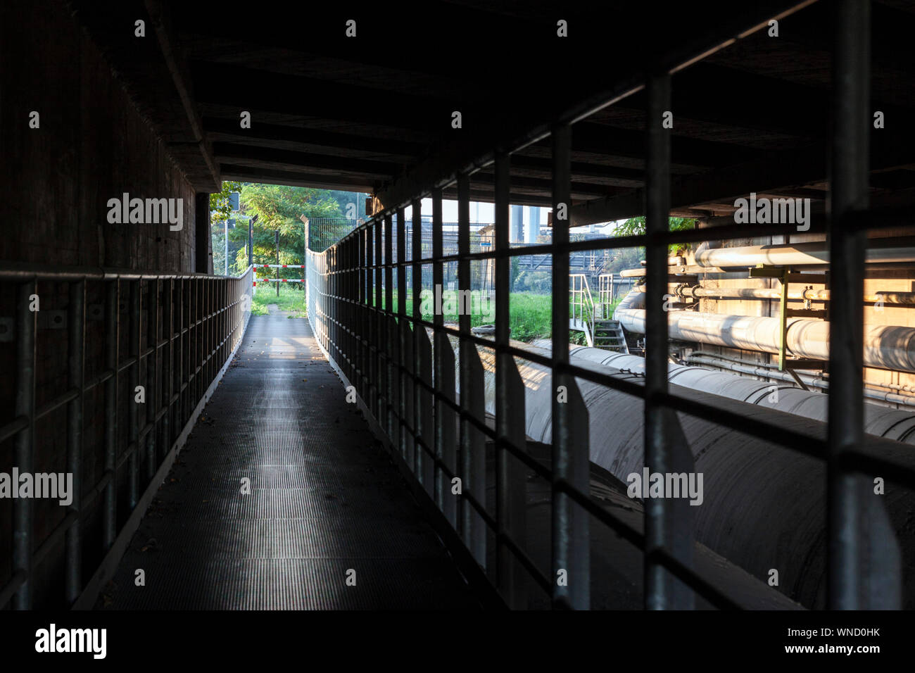 Industrial steel railing hi-res stock photography and images - Alamy