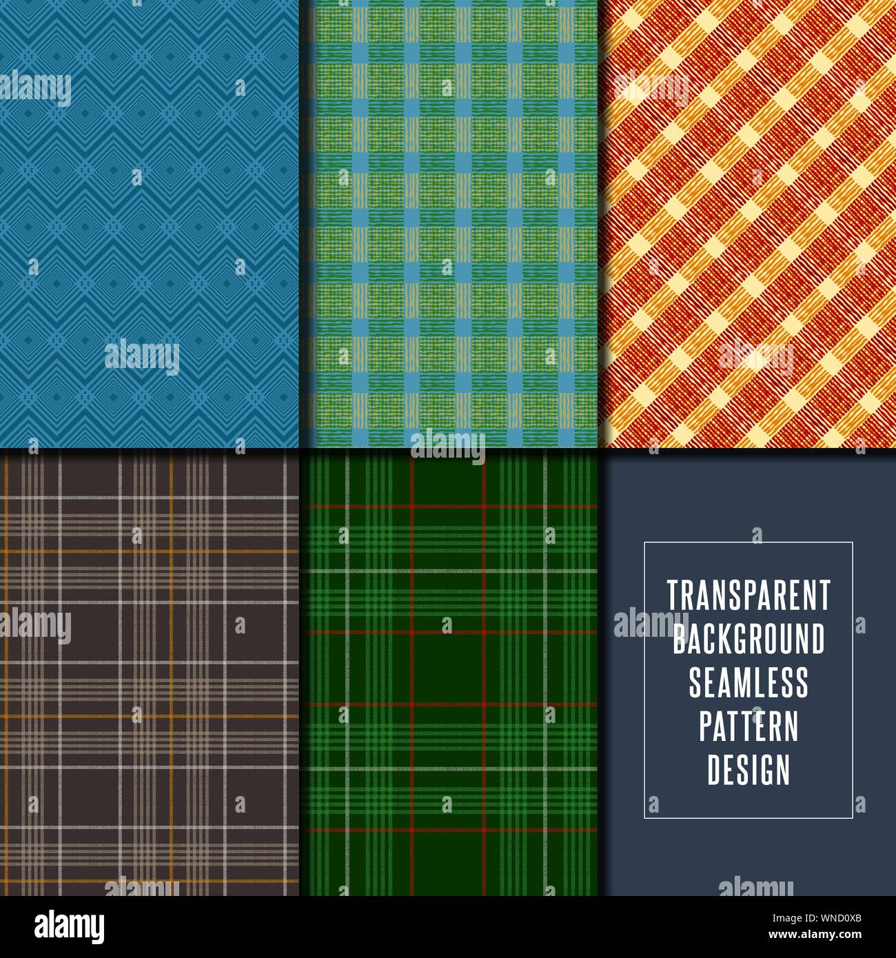 Transparent Seamless Pattern swatch Design Stock Vector Image & Art - Alamy