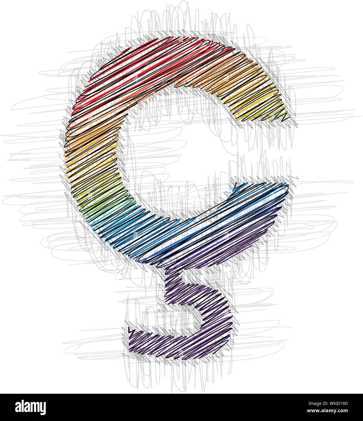 Hand drawn symbol Stock Vector Image & Art - Alamy