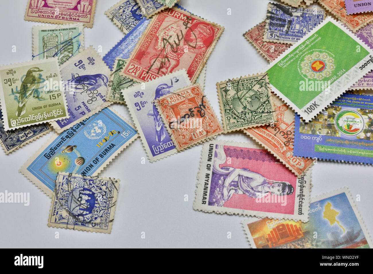 Myanmar passport stamp hi-res stock photography and images - Alamy