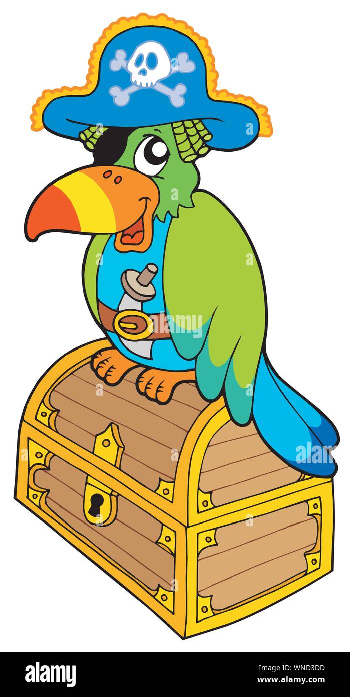Wooden bird sitting on Stock Vector Images - Alamy