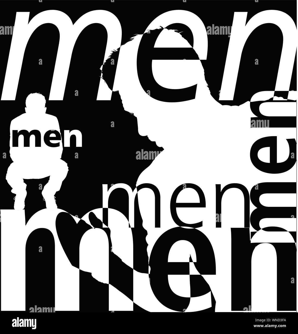 Men. Vector illustration Stock Vector Image & Art - Alamy