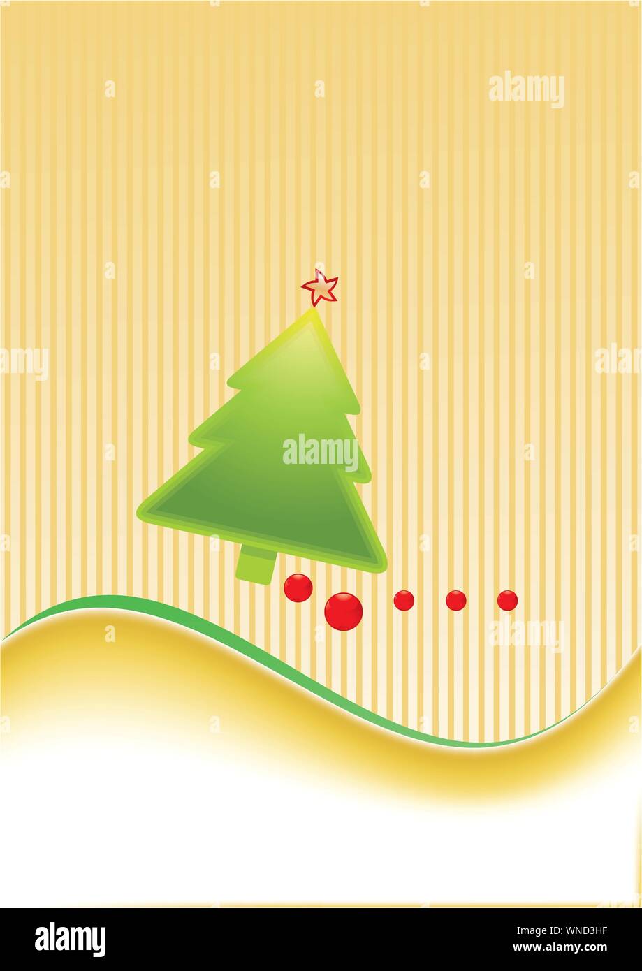 Christmas card template Stock Vector Image & Art - Alamy