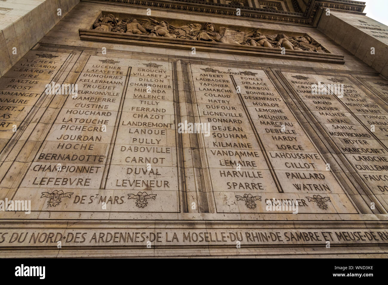 Arc De Triomphe Close Up