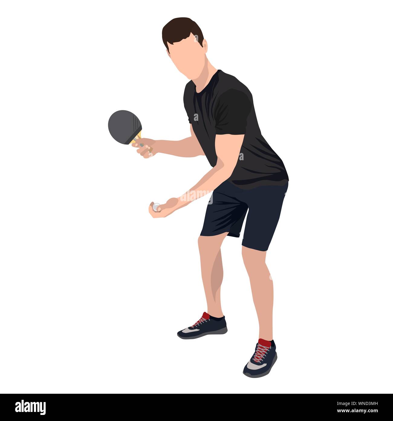 Adult tennis player competition competition Stock Vector Images - Alamy