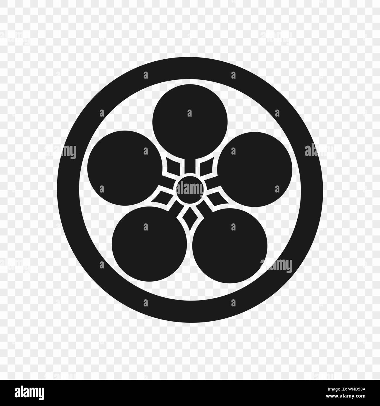 Symbol of Tenrikyo isolated. Vector illustration . Template for your ...