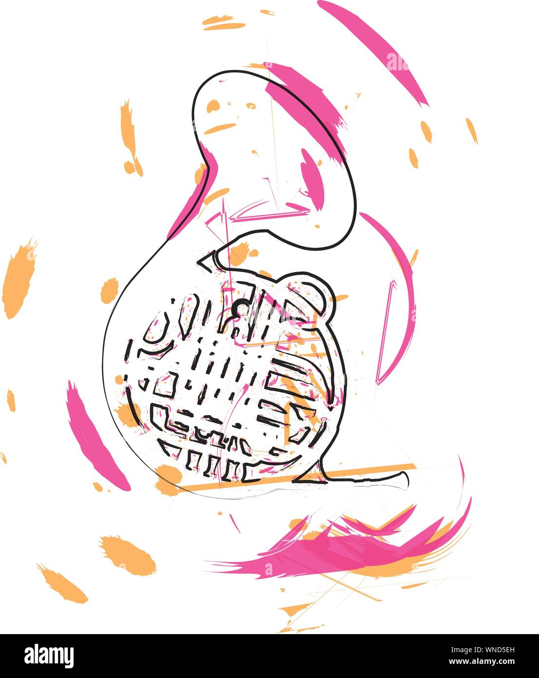 Music Instrument. Vector illustration Stock Vector Image & Art - Alamy