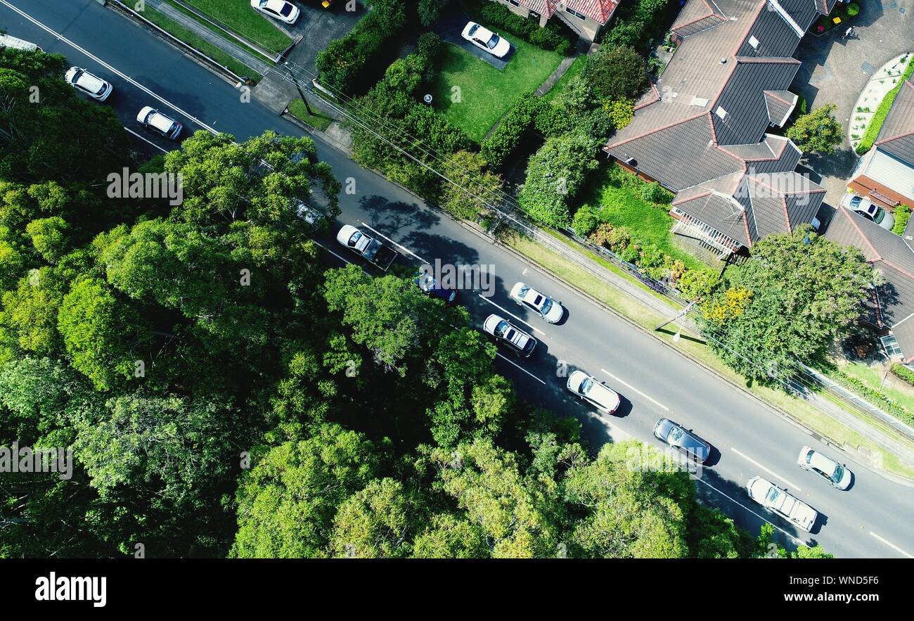 Drone road view High Resolution Stock Photography and Images - Alamy