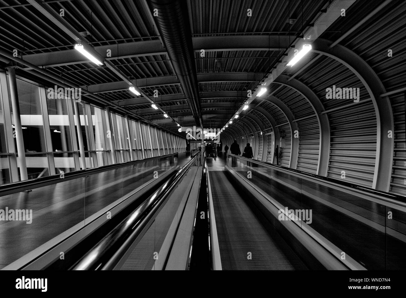 Railing of airport building hi-res stock photography and images - Alamy