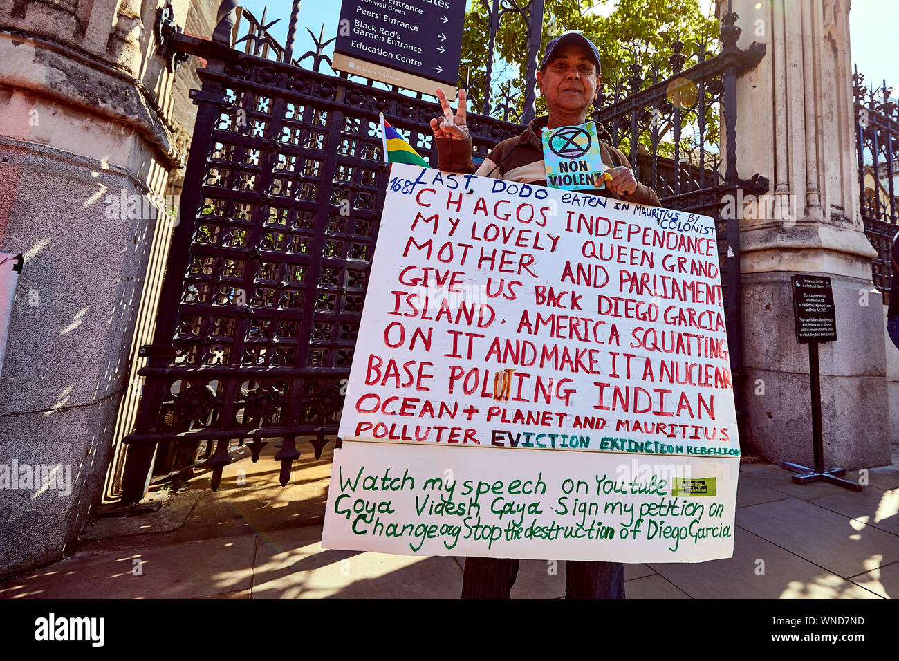 Chagos, protest, london hi-res stock photography and images - Alamy
