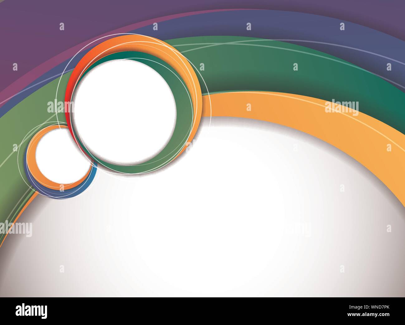 Vector abstract background with colorful layers Stock Vector Image ...