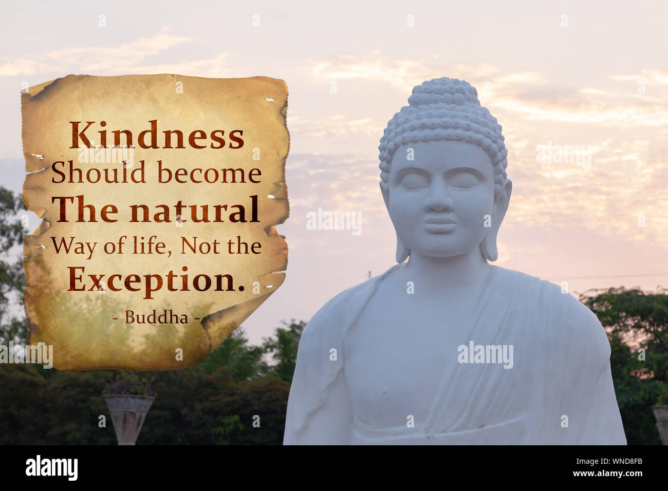 Kindness Sholud become the natural way of life not the exception ...