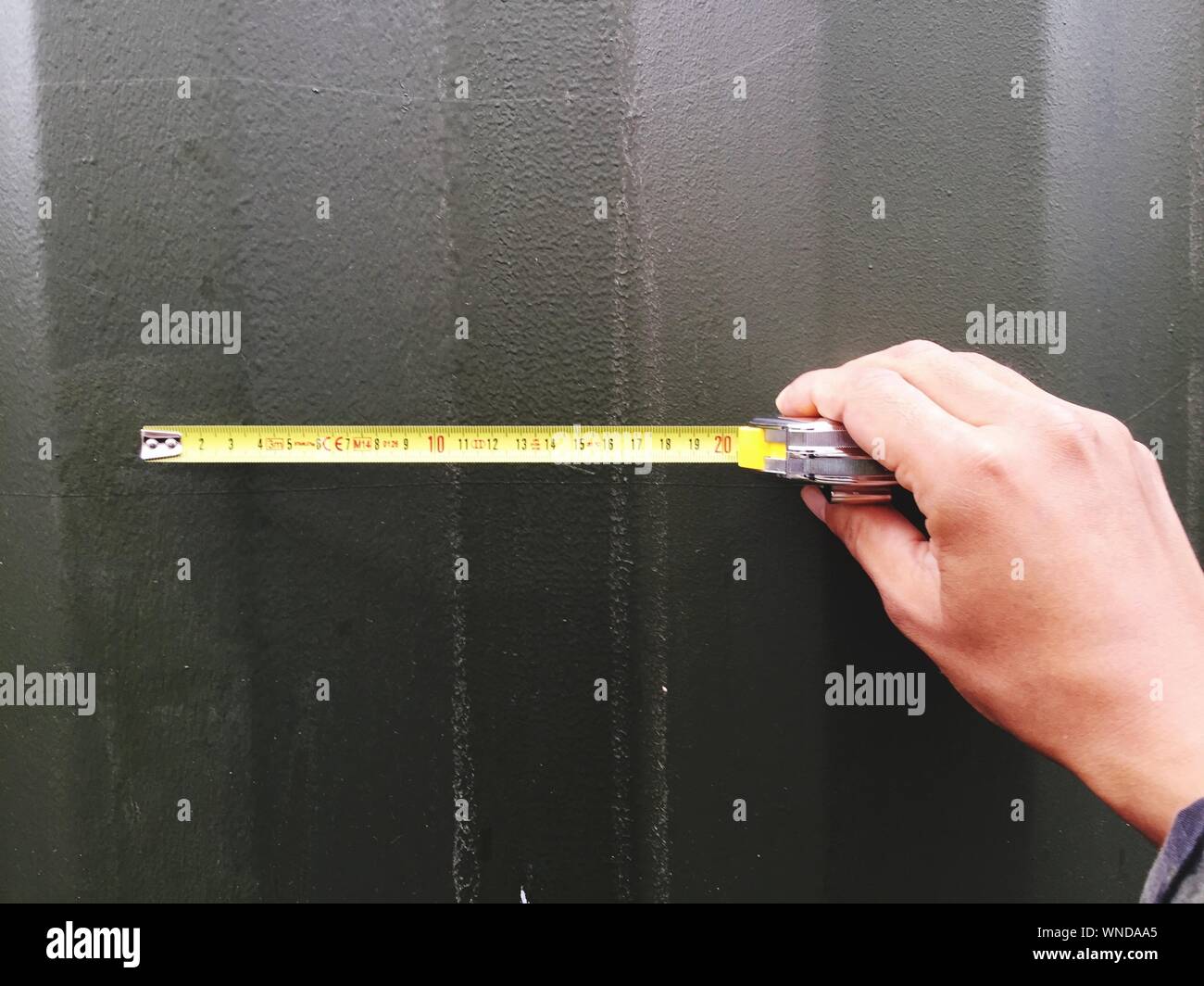 Measure wall hi-res stock photography and images - Alamy
