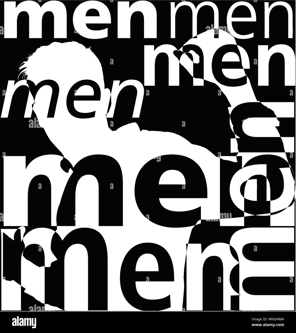 Men. Vector illustration Stock Vector Image & Art - Alamy