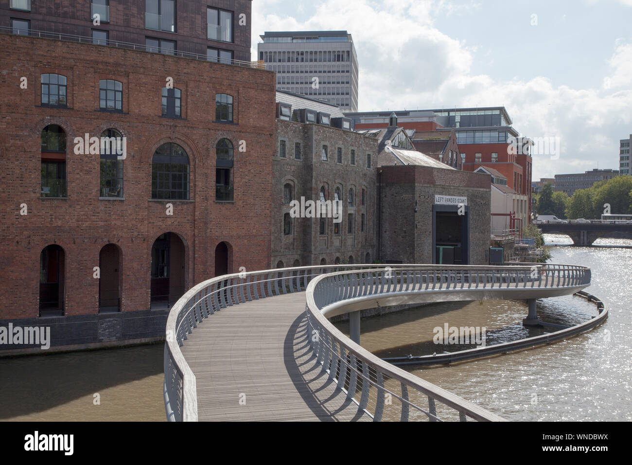 Castle Bridge at Finzels Reach, Britsol Stock Photo - Alamy
